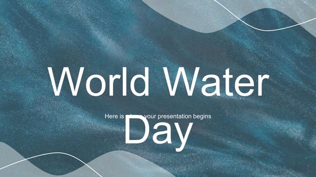 Power point presentation for world water day | PPT