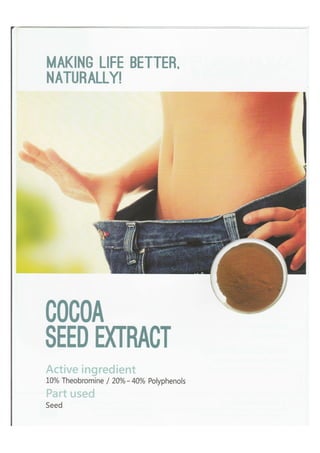 Various natural extract powder for healthy life | PDF