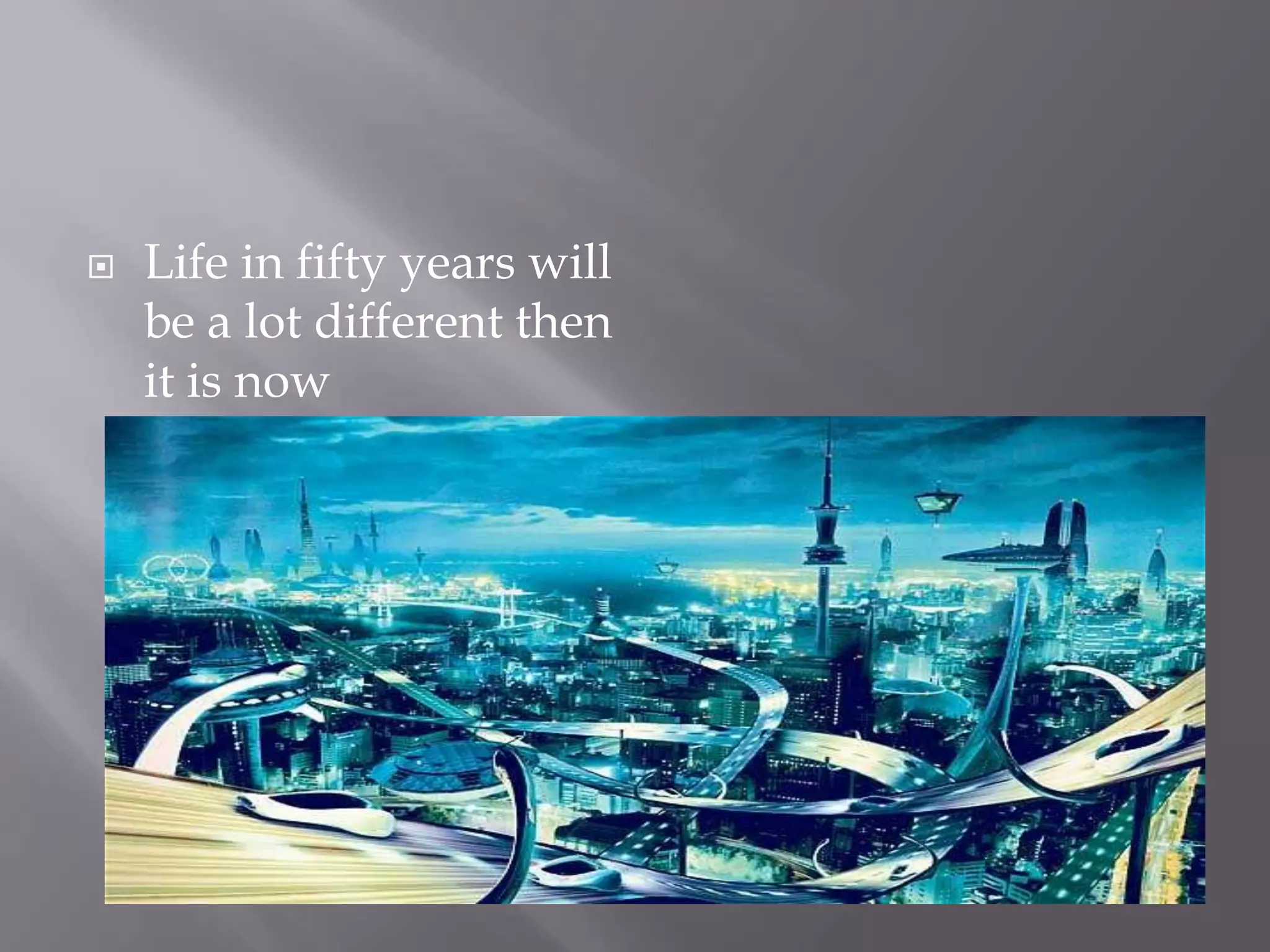World after 50 years | PPTX