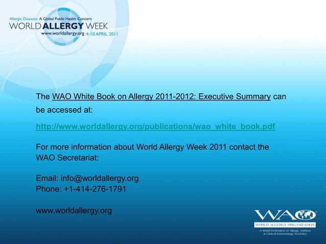 World Allergy.ppt