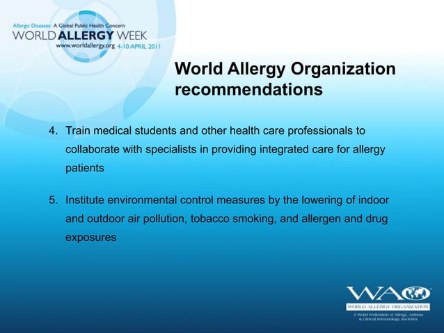 World Allergy.ppt