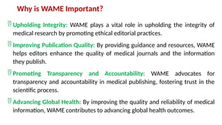 World Association of Medical Editors WAME.pptx