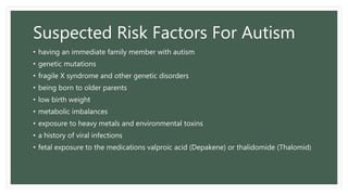 World autism day | april 2 | PPTX