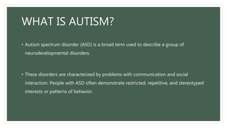 World autism day | april 2 | PPTX