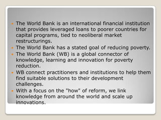 World bank | PPTX