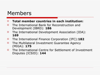 World bank | PPT | Business Loans | Business Banking & Finance