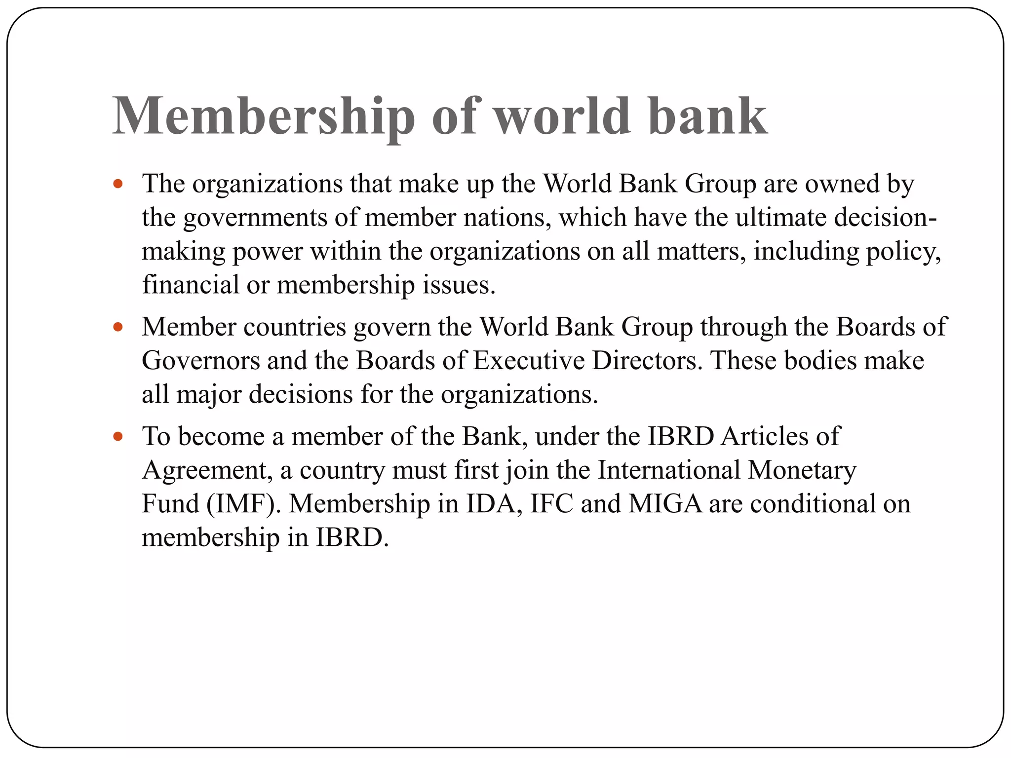 World bank. | PPTX
