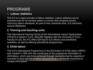 World bank and International Labour Organisation ( ILO ) | PPT