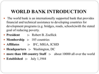 World bank | PPT