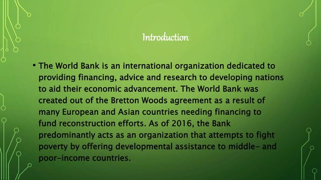 WTO,World Bank,IMF.WHO,IBRD | PPTX