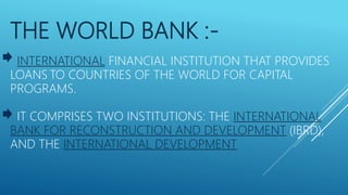 World bank | PPTX