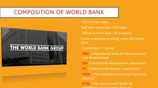 Presentation on world bank and it's objective | PPT