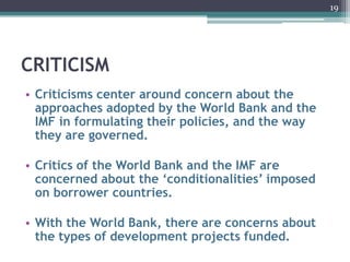 World Bank-Working for a World free of Poverty | PPTX