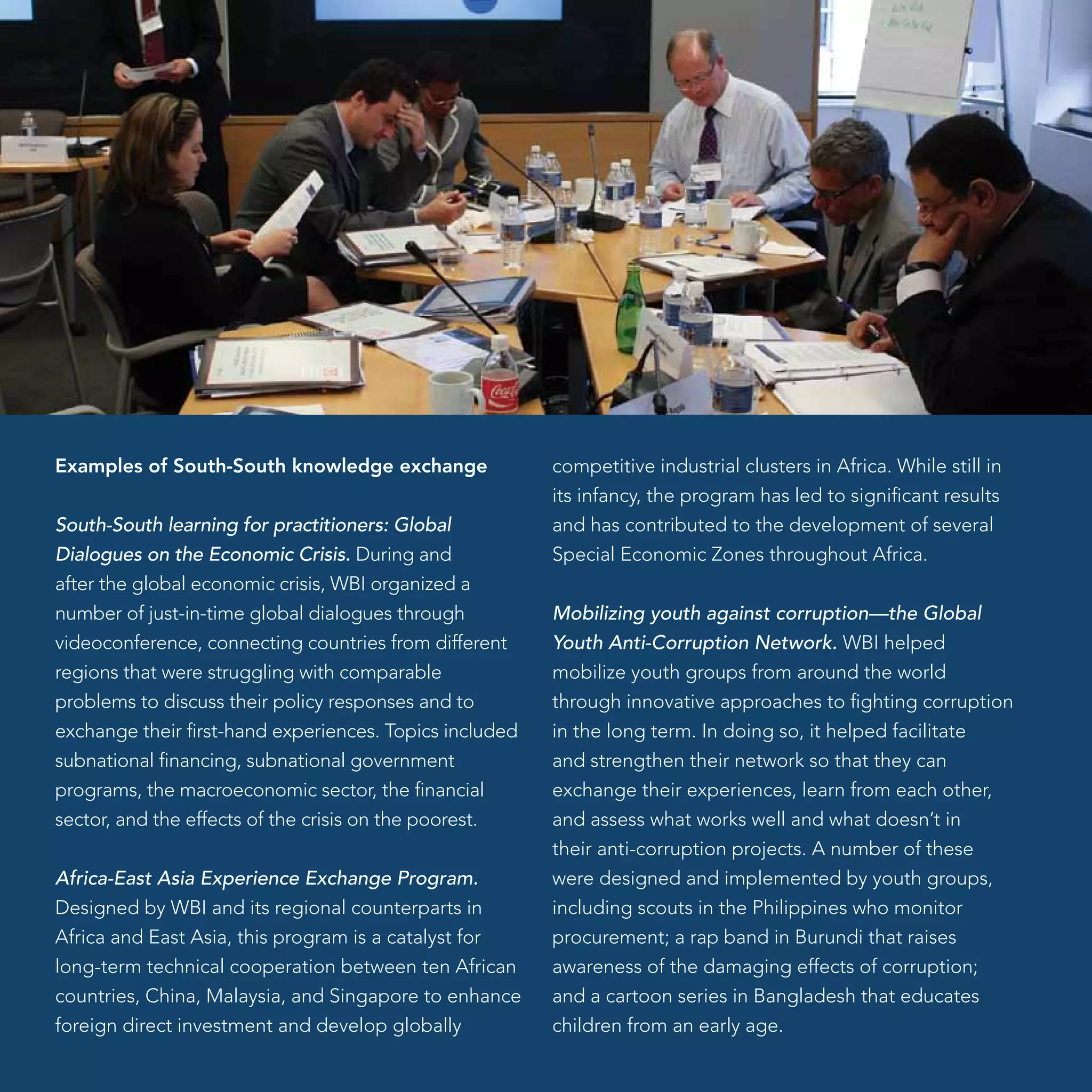 World Bank - Focus on South-South Knowledge Exchange | PDF