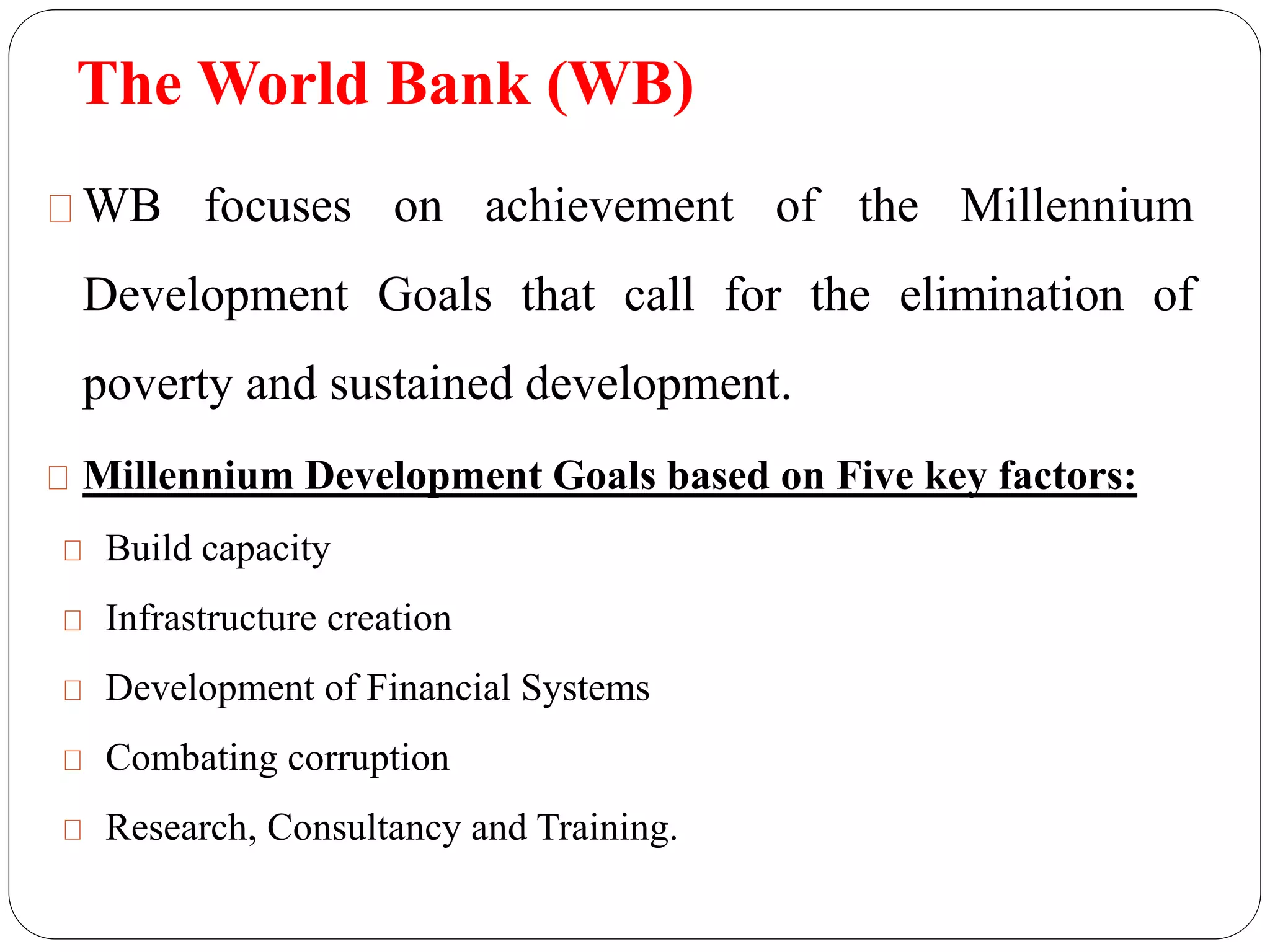PPT On World bank | PPTX