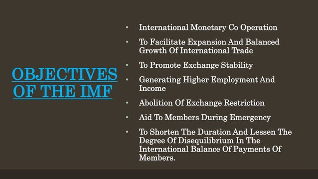 World bank and International Monetary Fund (imf | PPTX