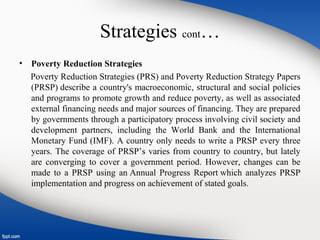 World bank and strategies | PPT