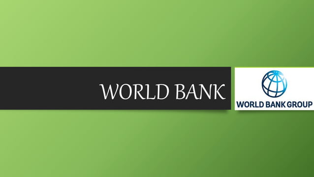 WORLD BANK | PPT