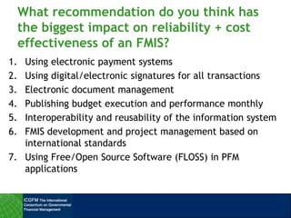 Worldbank fmis | PPTX | Business Accounting & Finance | Business
