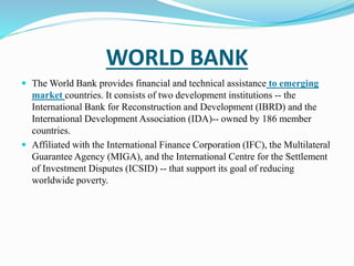 World bank & imf | PPT