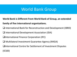 World Bank & IMF (International Monetary Fund) | PPTX