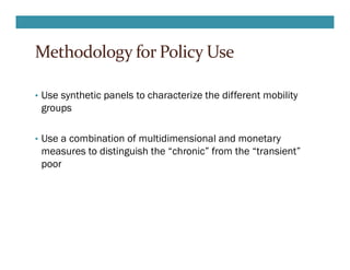 Poverty Dynamics in Brazil: Patterns, Associated Factors and Policy ...