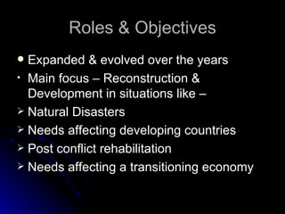 World bank – objectives & functions | PPT
