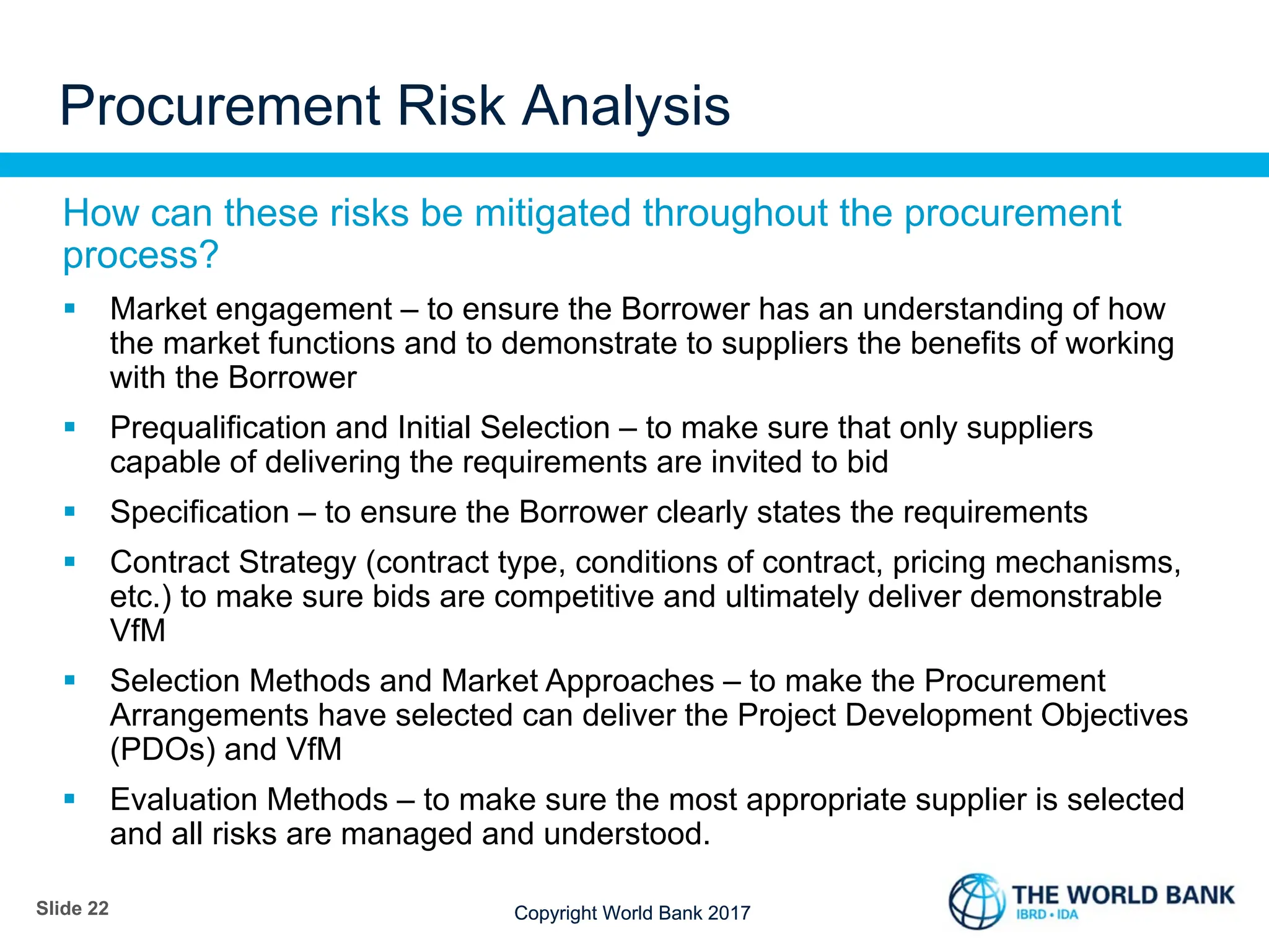 WORLD BANK POWERPOINT PRESENTATION ON 2016 PROCUREMENT FRAMEWORK --- PROJECT PROCUREMENT ...