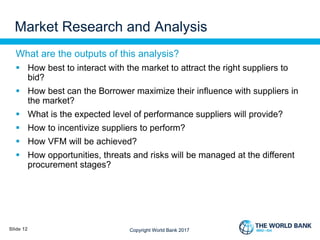WORLD BANK POWERPOINT PRESENTATION ON 2016 PROCUREMENT FRAMEWORK --- PROJECT PROCUREMENT ...