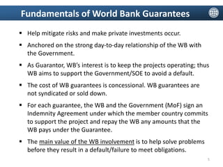 Renewables and World Bank Guarantees | PDF