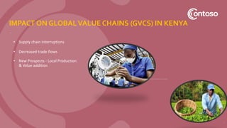 World Bank (WBG) – Impact of Global Value Chains (GVCs) in Kenya - YONI SHIVALILA | PPTX
