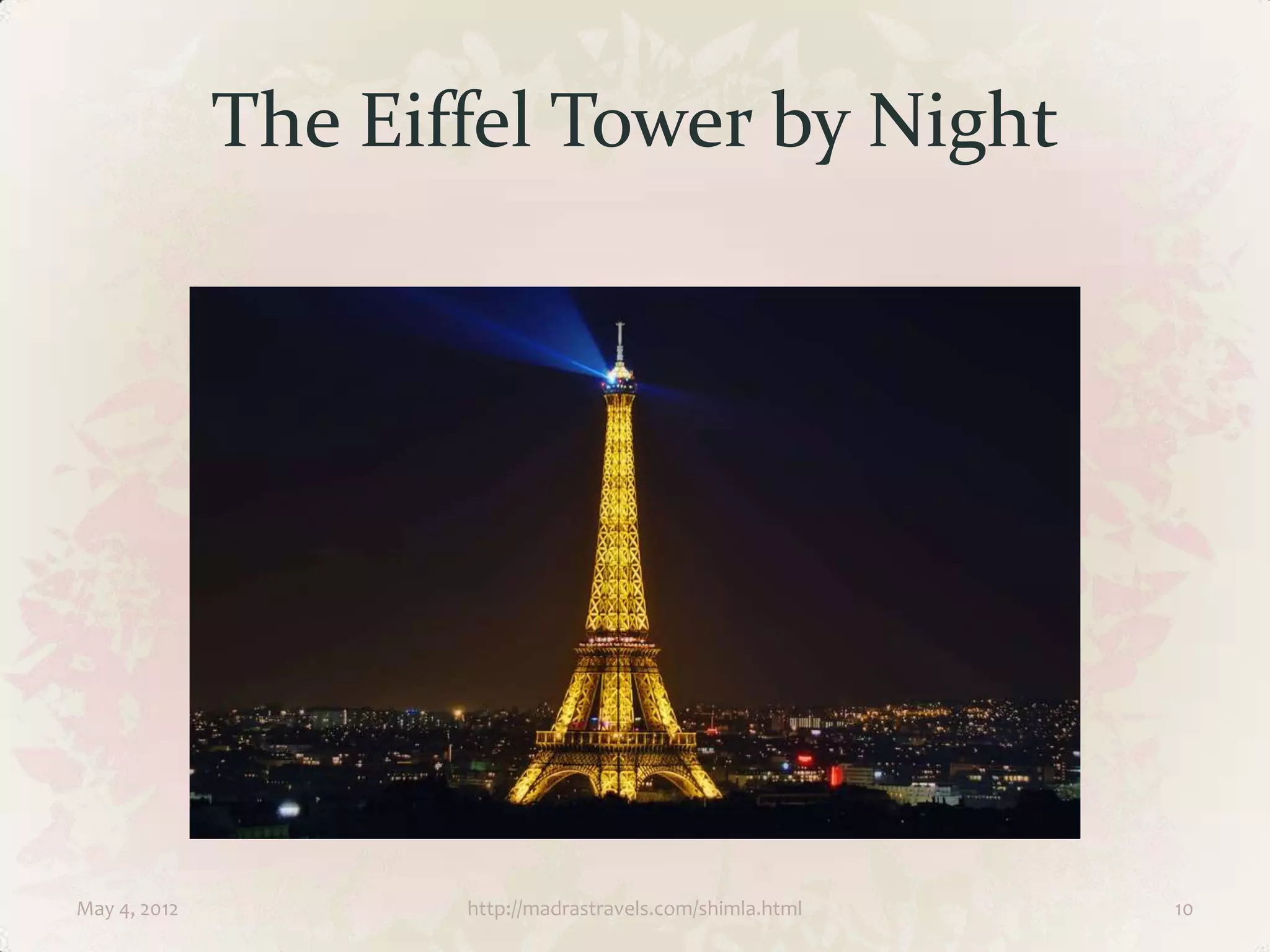 World Biggest Landmark at Night | PPT