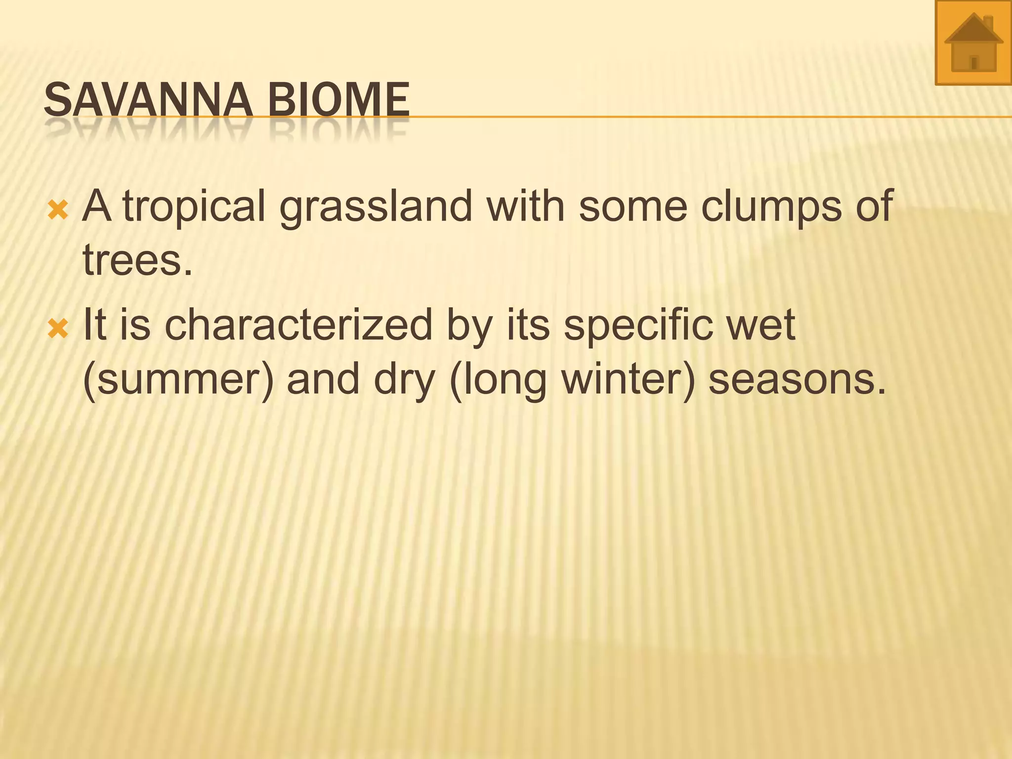 world biomes - animals and plants | PPTX
