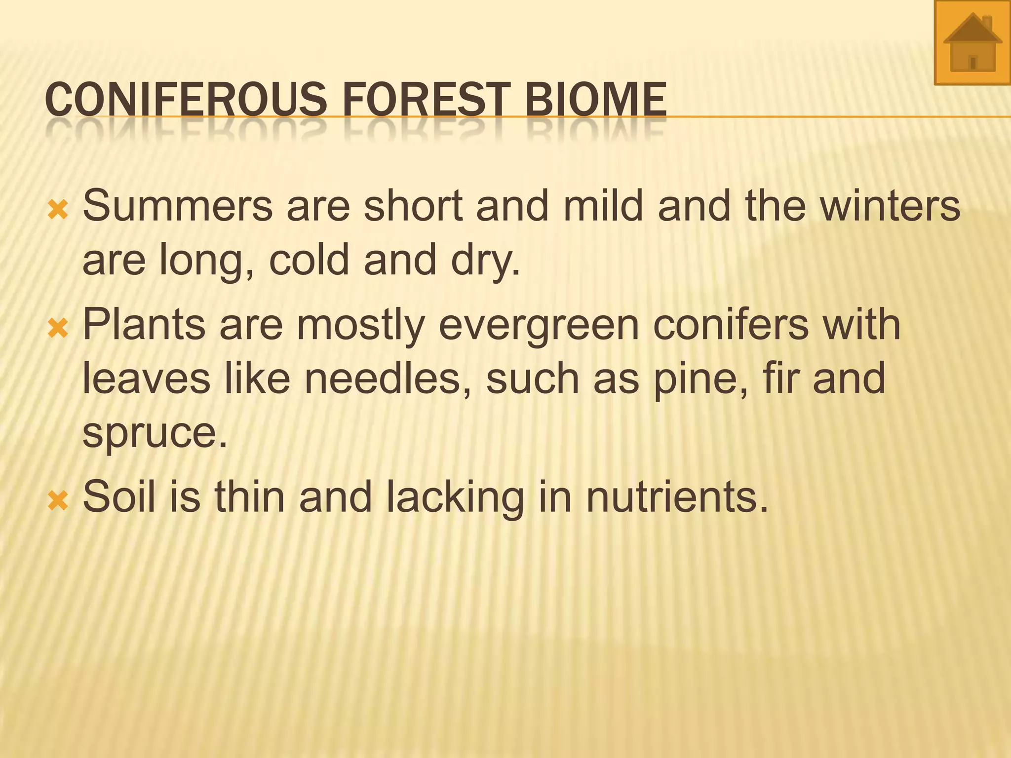 world biomes - animals and plants | PPTX