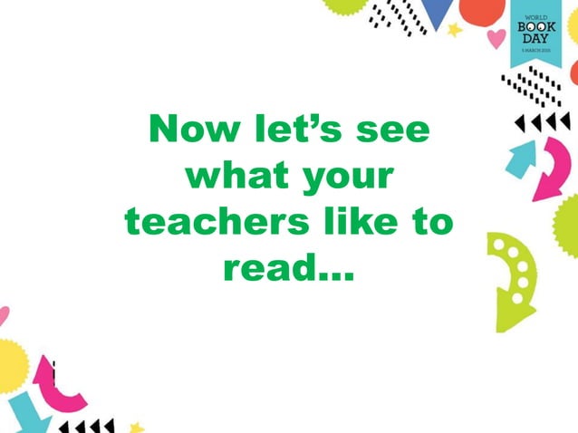 World book day assembly | PDF | Books and Literature