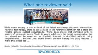 World Book Encyclopedia Books 2012 | PPT