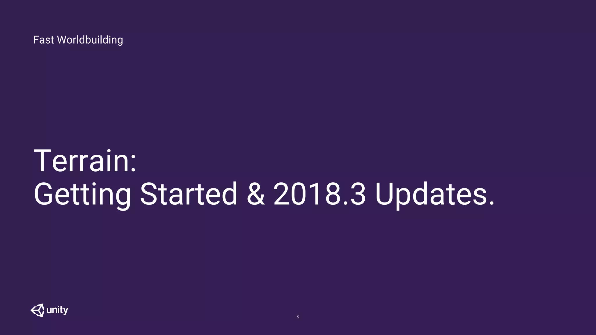 Fast Worldbuilding with Unity's Updated Terrain System & ProBuilder - Unite LA | PDF