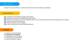 World building part 2 | PPTX