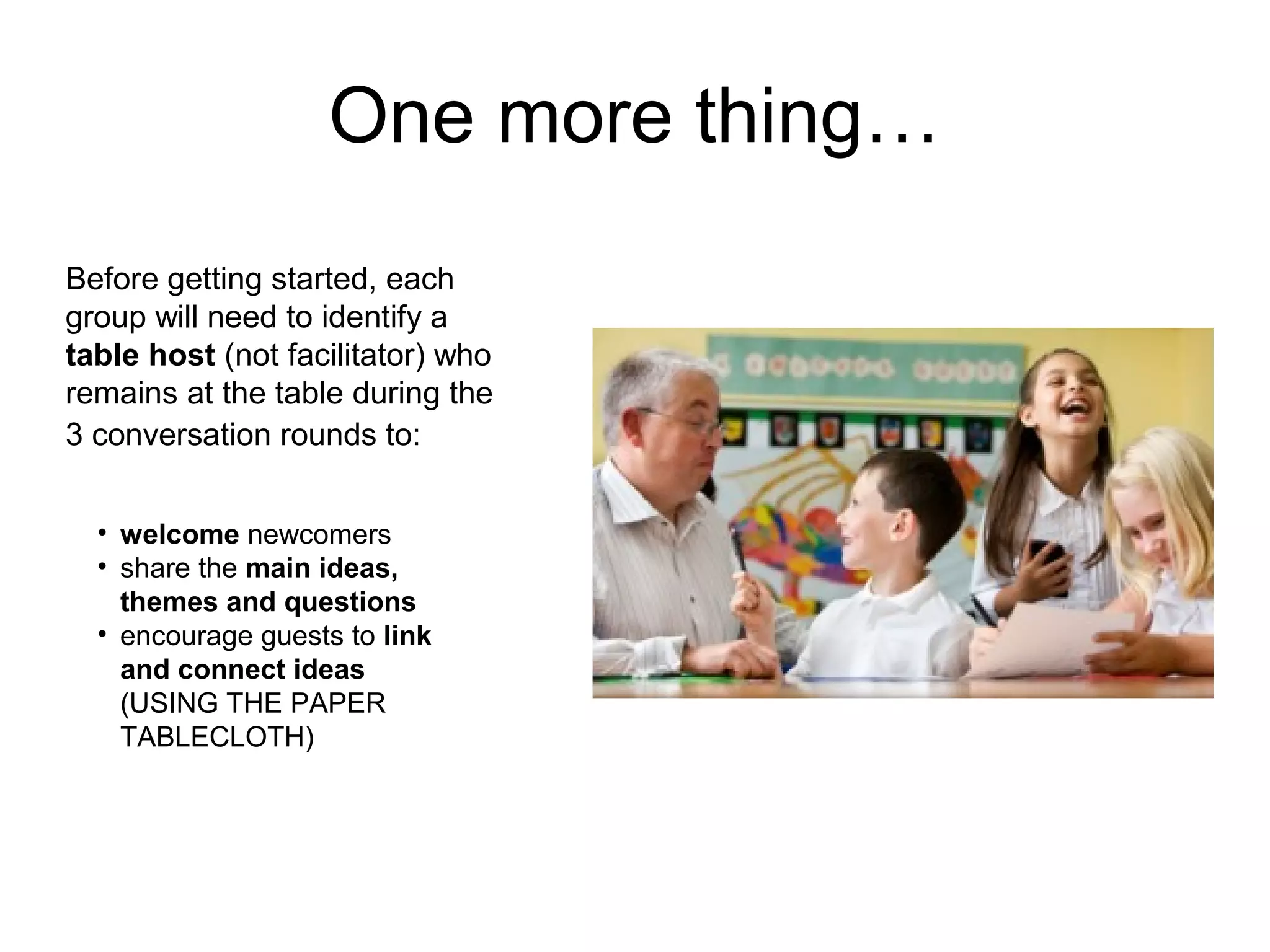 World Cafe Protocol | PPT