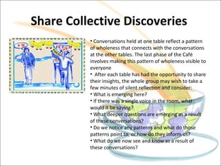 World Cafe Event | PPT