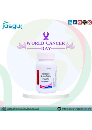 Abiraterone 250 Mg Tablet | Jasgur Life Sciences | PDF