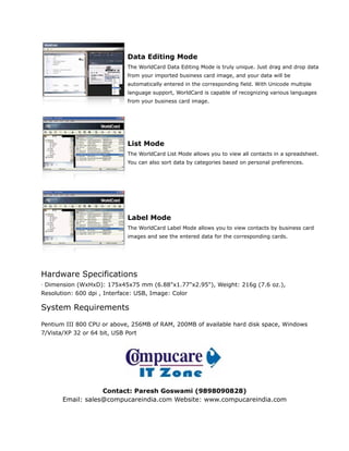 World card color | PDF