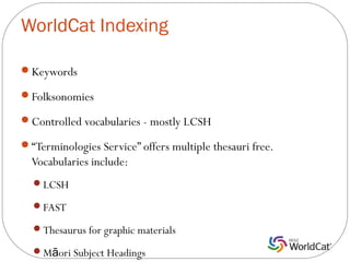 WorldCat Presentation | PPT