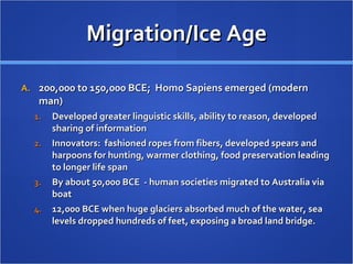 World Civilization | PPT | Geography | Science