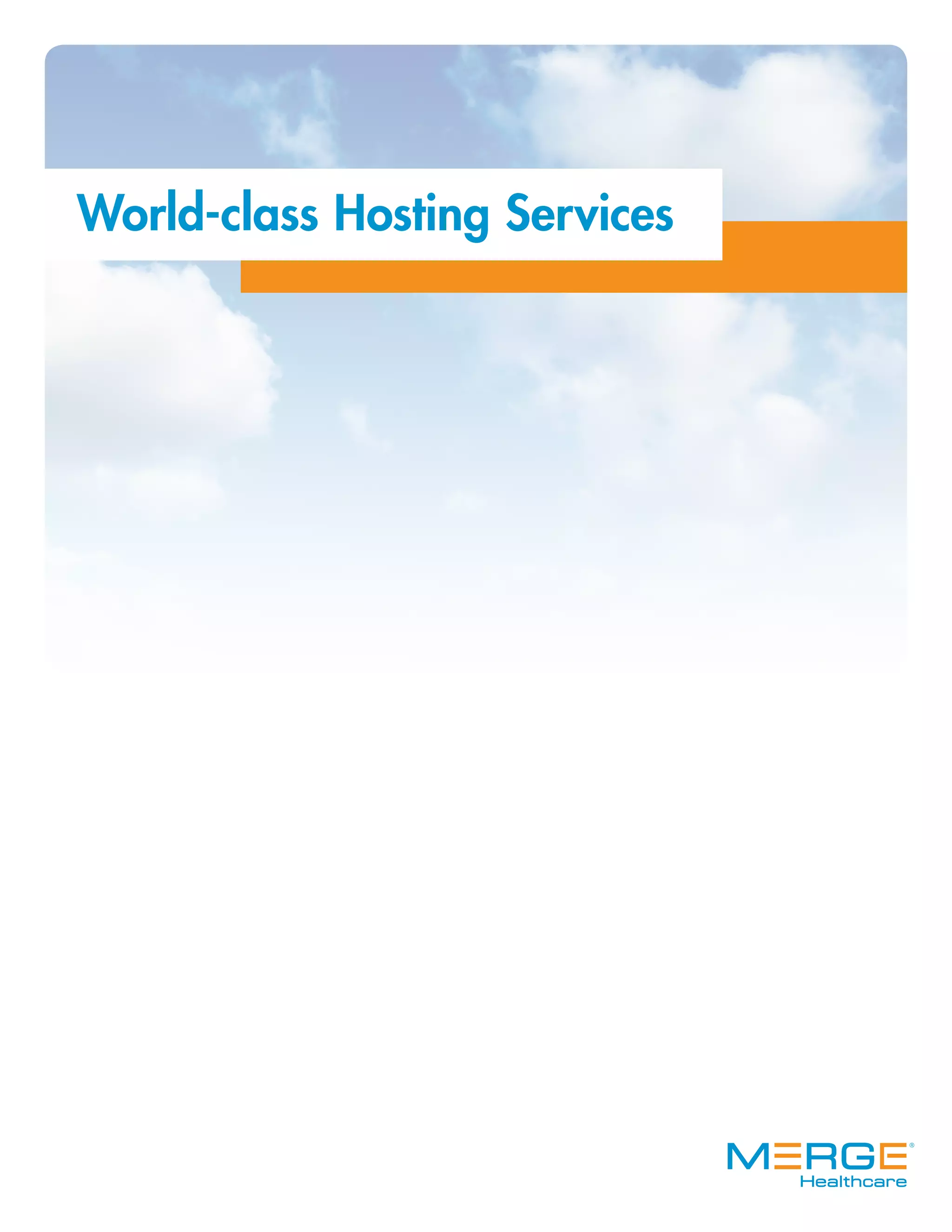 World-class Hosting Services | PDF