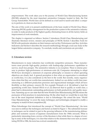 World class manufacturing | PDF