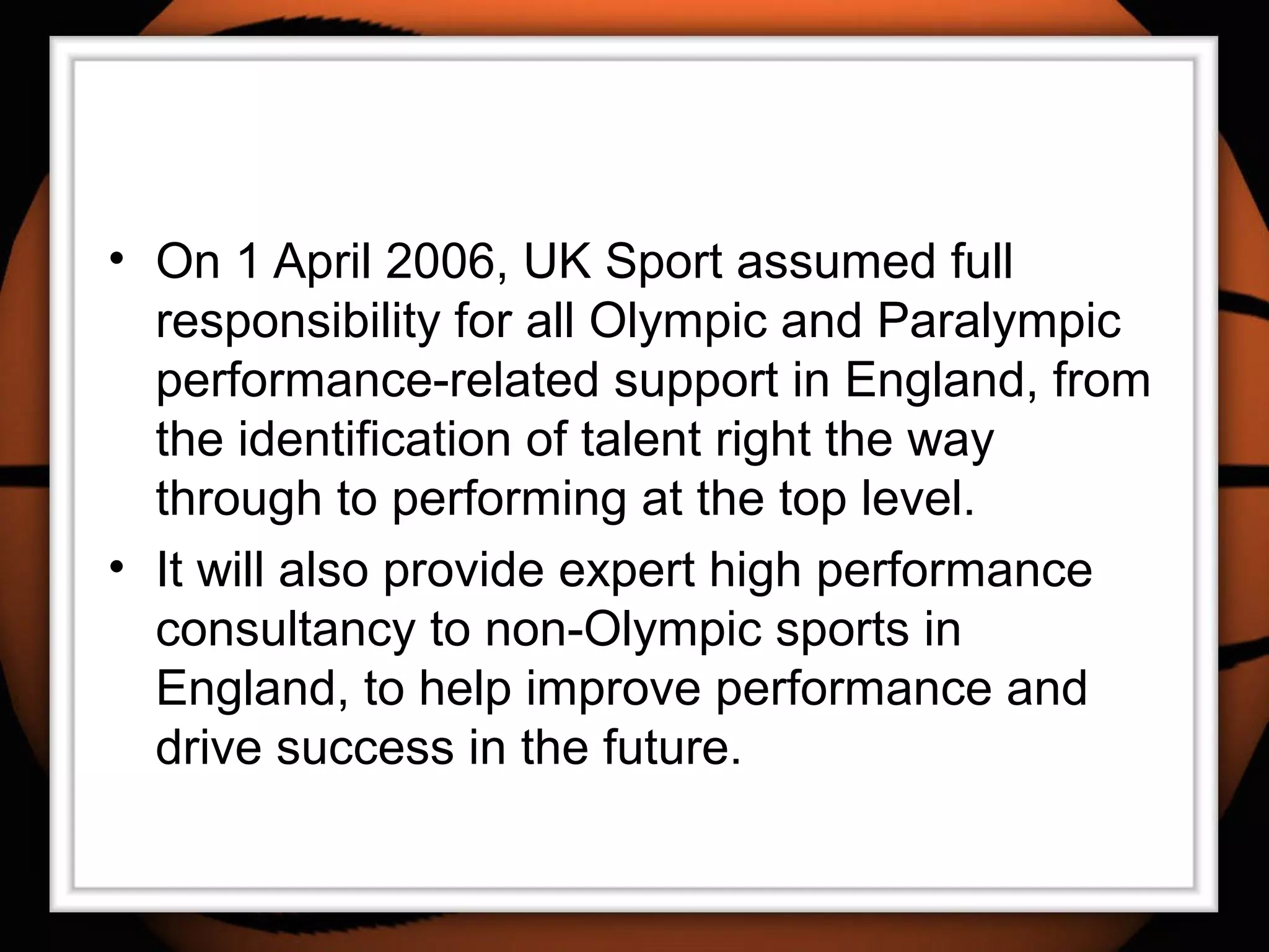 World class programme | PPT