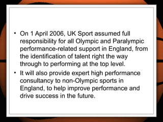 World class programme | PPT | Olympic Sports | Sports