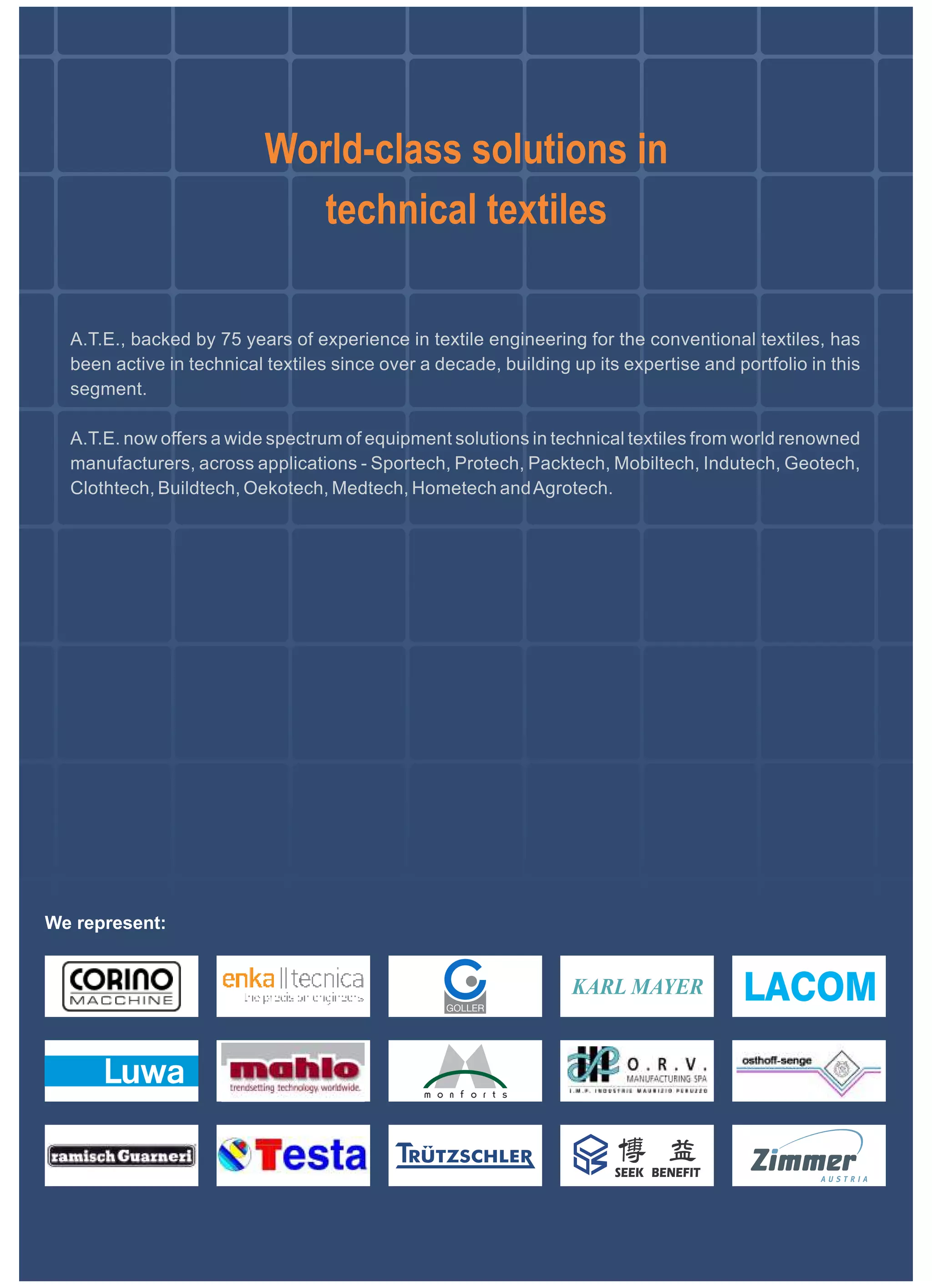 World-class Solutions in Technical Textiles | PDF