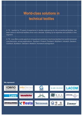 World-class Solutions in Technical Textiles | PDF